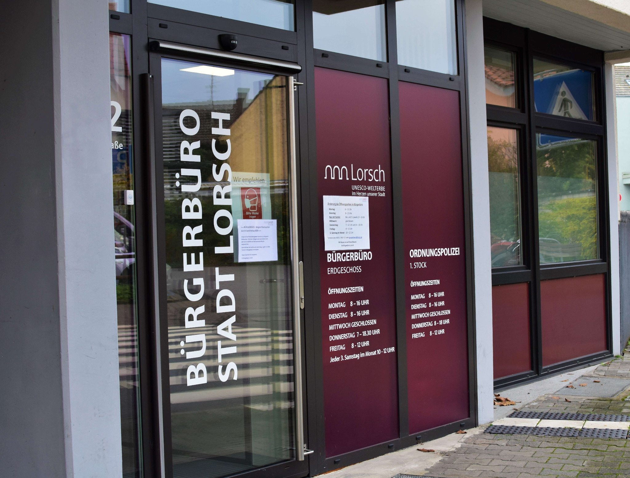 lorsch.de | Meldung: Bürgerbüro Lorsch