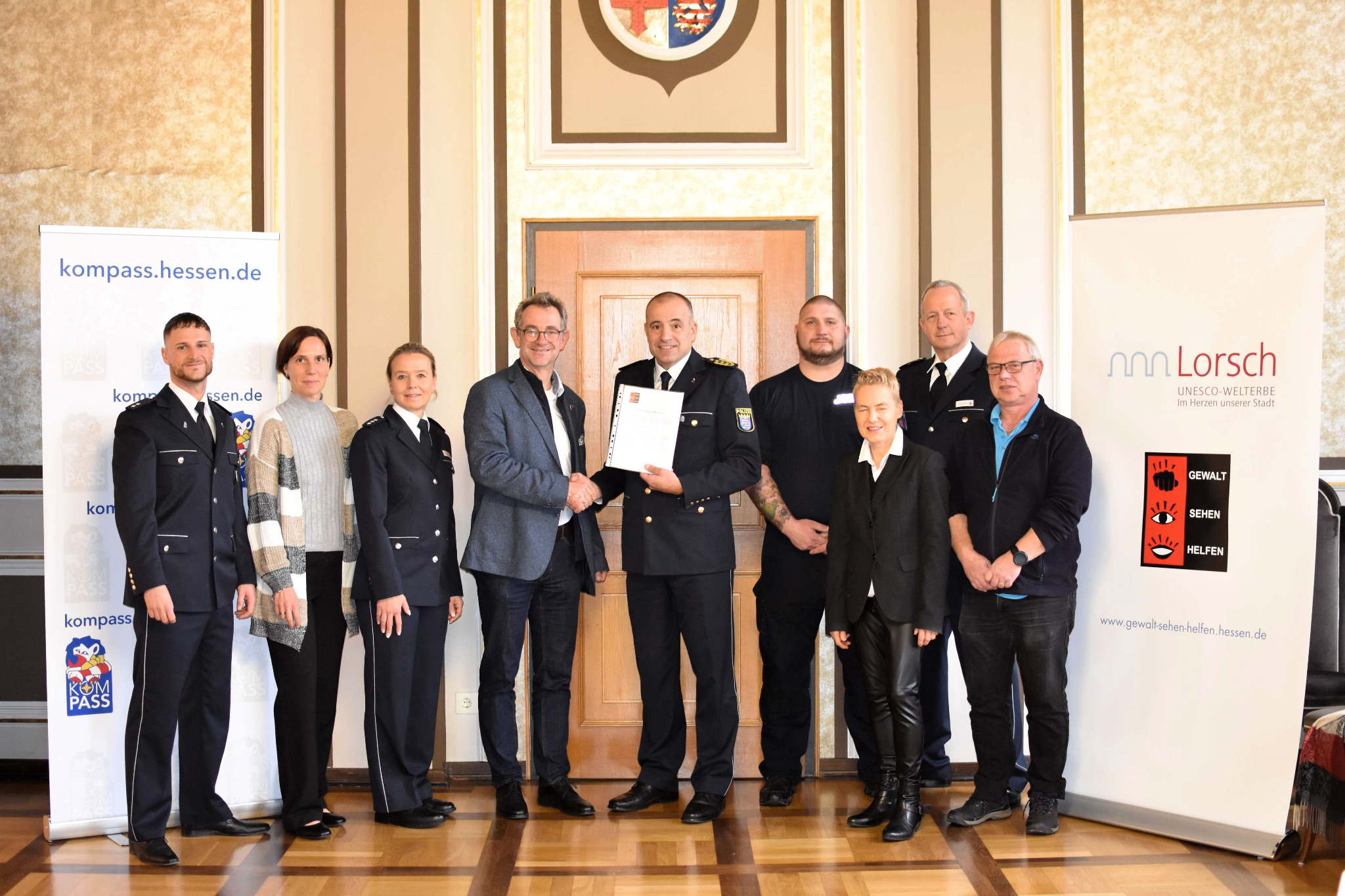 lorsch.de | Meldung: Bei Gewalt richtig helfen