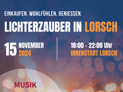 lorsch.de | Meldung: Lichterzauber in Lorsch